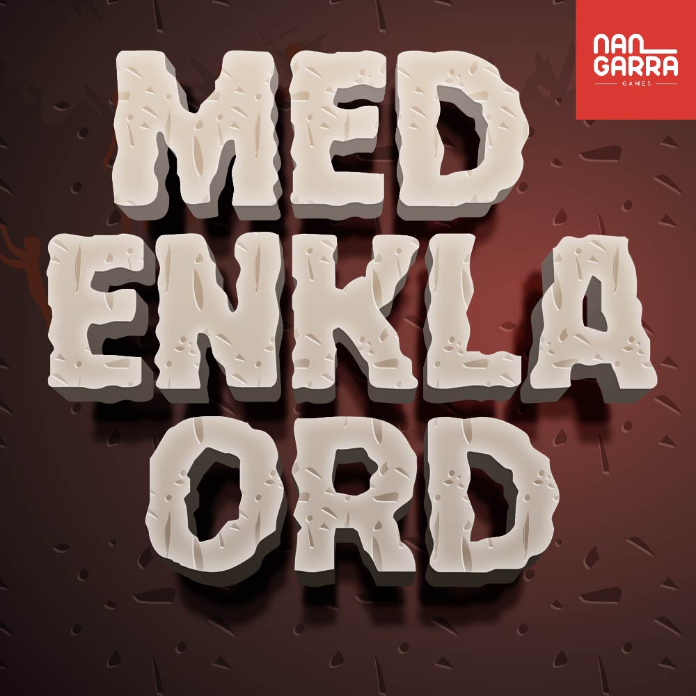 Enkla ord sällskapsspel - Prata som en Grottmänniska spel - Uppblåsbar