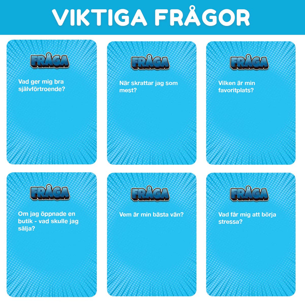 Känner du verkligen din familj Sällskapsspel - Spel för Vuxna och Barn